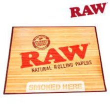 RAW Bamboo Floor Mat | Bong Shop Midland | The Hoot Hut
