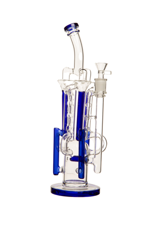 14" 5mm Linear Conduit Glass Rig | Bong Shop Midland | The Hoot Hut